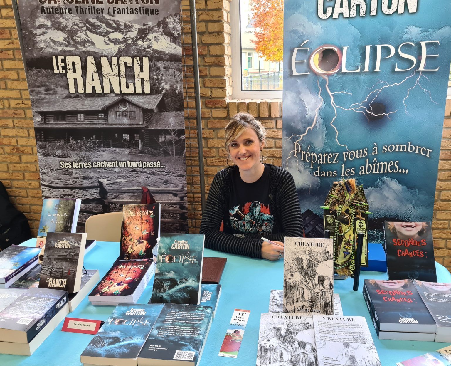 Caroline Carton – Autrice – fantastique / terreur / thriller
