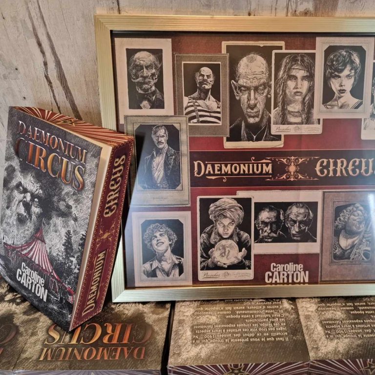 Daemonium CIRCUS – le roman DELUXE + POSTER - Caroline CARTON - Autrice